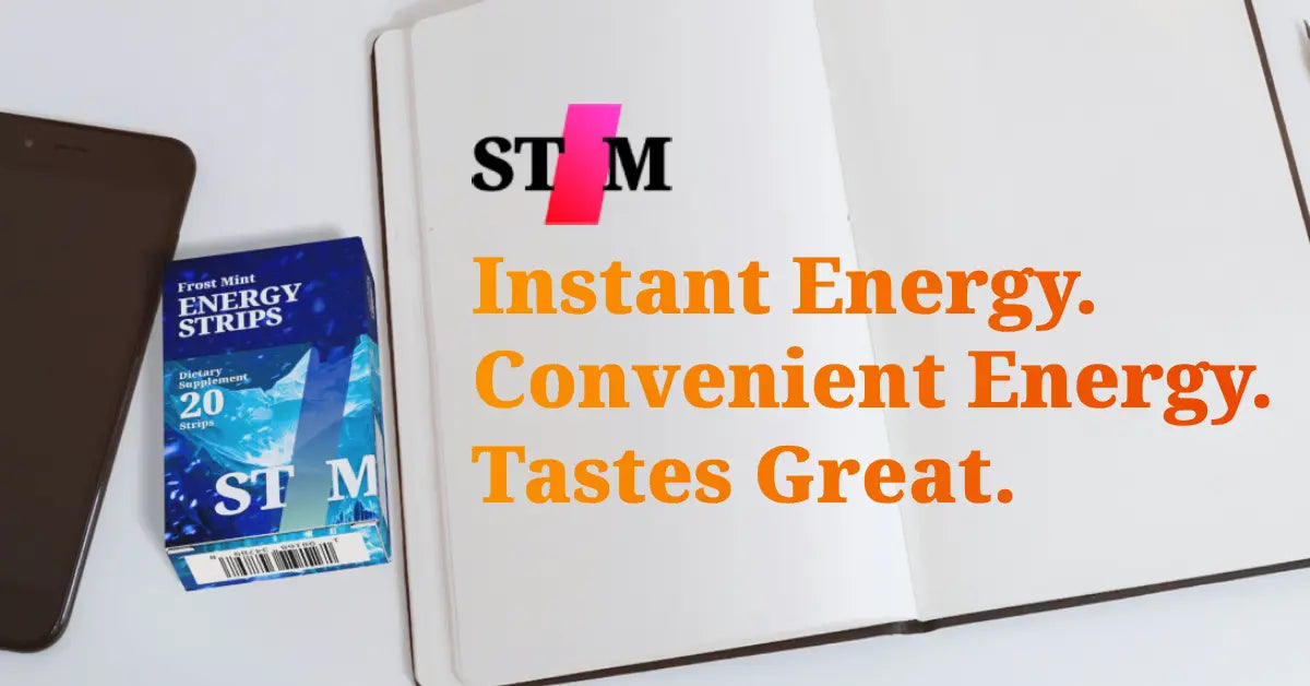 STIM - Energy On Demand | Fast, Convenient Energy that Tastes Great